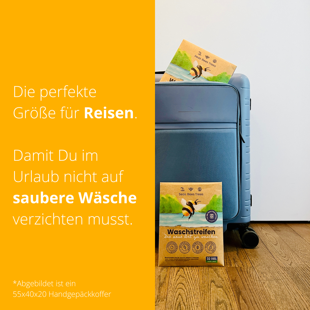 Waschmittel Blätter Vollwaschmittel (32 WL) Fresh Linen – Seas Bees and ...